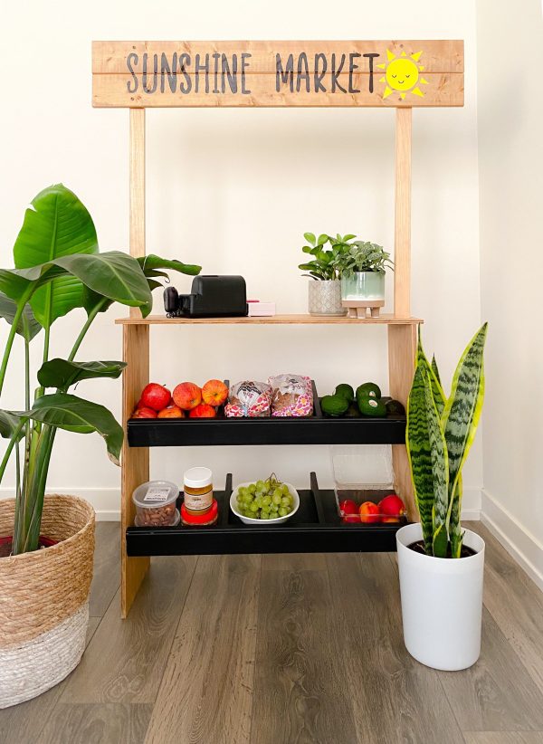 Build a DIY Market Stand - Hana's Happy Home