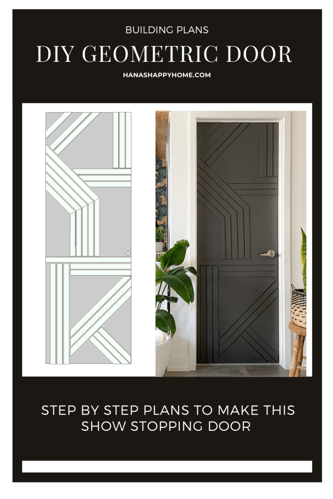 $30 Modern DIY Barn Door - Hana's Happy Home