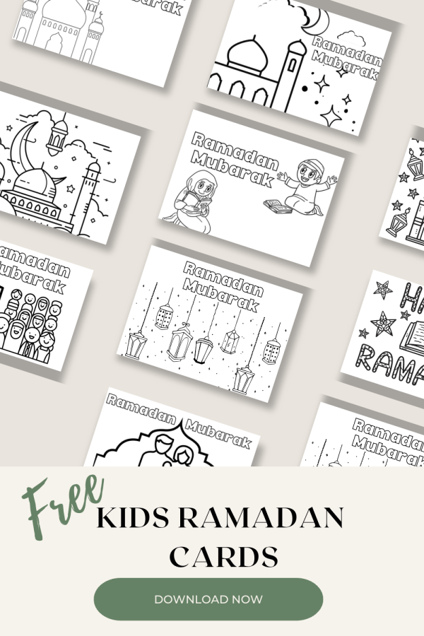Ramadan cards printable - Hana's Happy Home