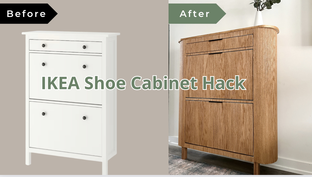 IKEA Hemnes Shoe Cabinet Hack - Hana's Happy Home