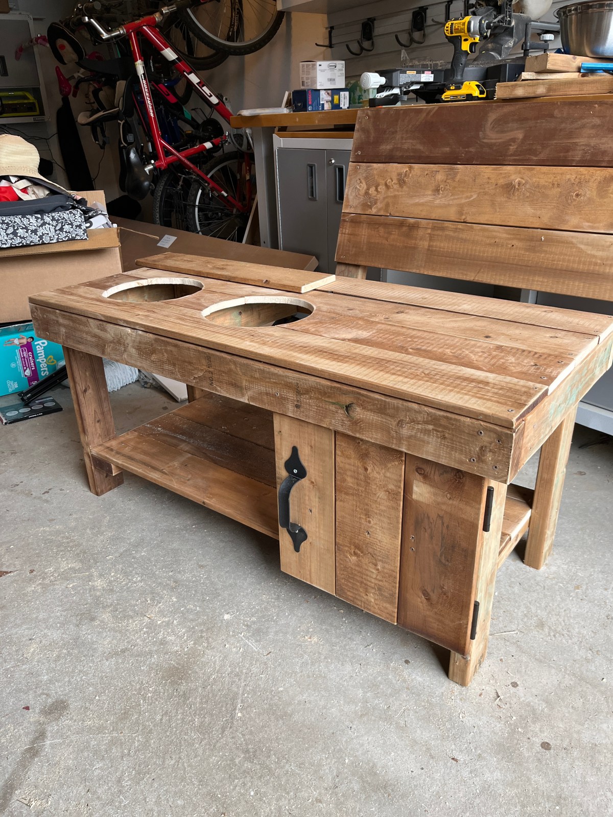 DIY Mud Kitchen - Hana's Happy Home