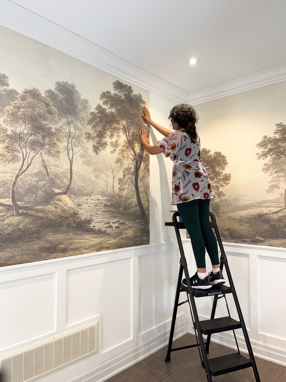 Paste the Wall Wallpaper Installation Tips and Tricks - Hana's Happy Home