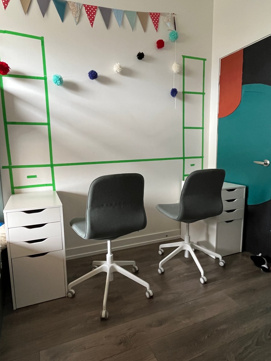 The Easiest IKEA Built-in Desk Hack - Hana's Happy Home