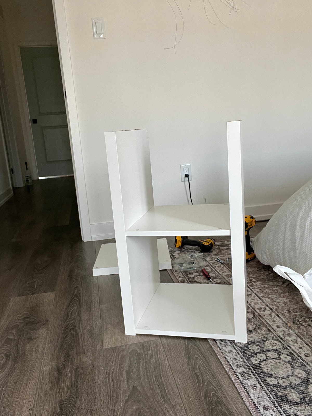 The Easiest IKEA Built-in Desk Hack - Hana's Happy Home
