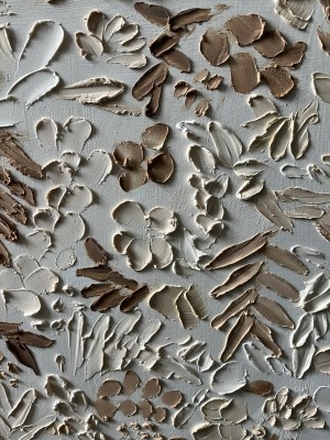 Easy DIY Textured Artwork - Hana's Happy Home