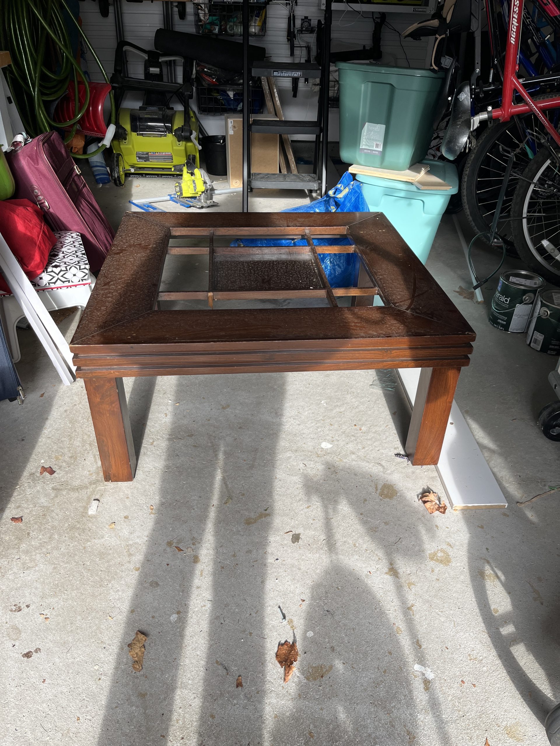 DIY Penny Tile Coffee Table - Hana's Happy Home
