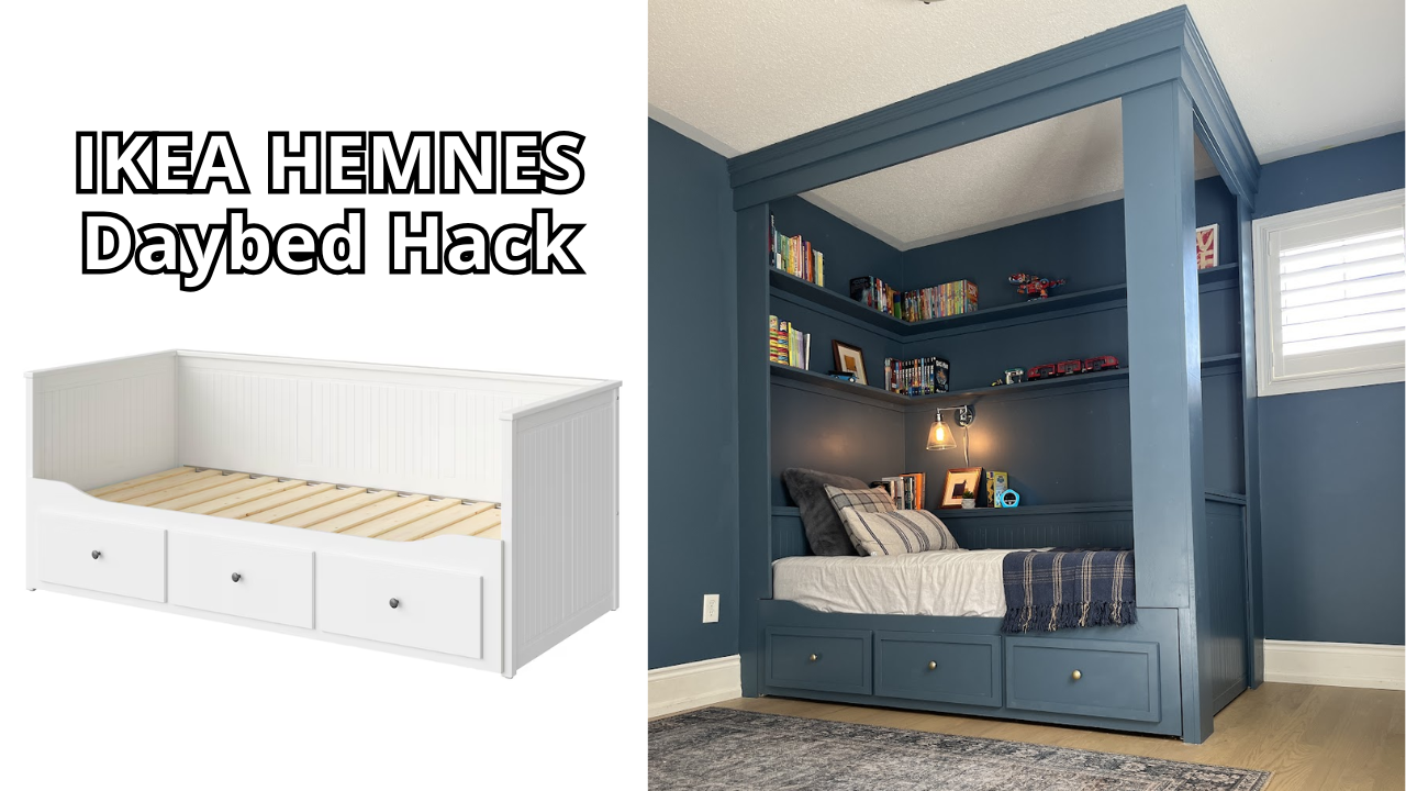The coziest IKEA HEMNES Daybed Hack - Hana's Happy Home